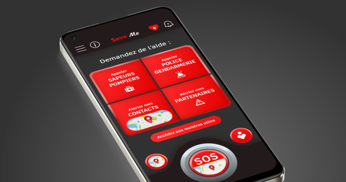 Save Me - L'application qui vous vient en aide